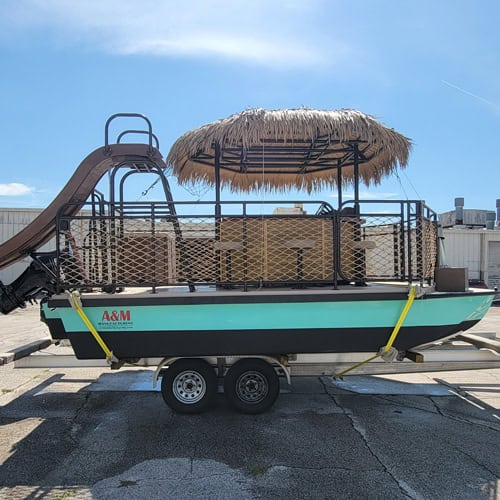 Tiki 6-pack - A&M Manufacturing - COI Tour Boat Manufacturer